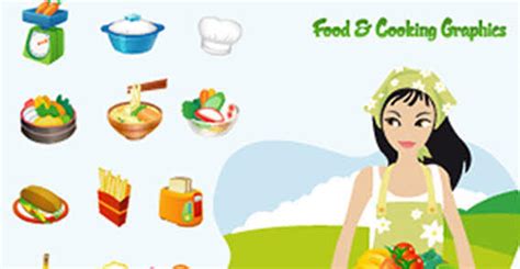 Food & Cooking Vector Graphics