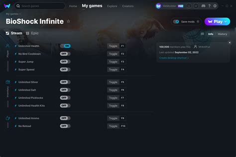 Image result for BioShock Infinite Trainer