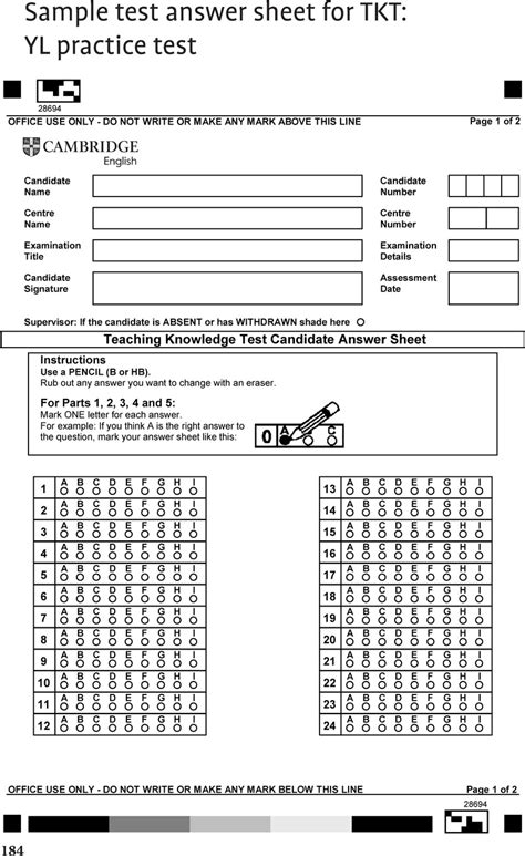 Image result for Tkt Practice Test