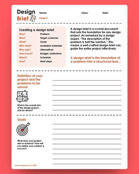 Image result for Design Brief Example Grade 9