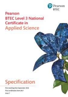 Image result for BTEC Applied Science Levels Overview