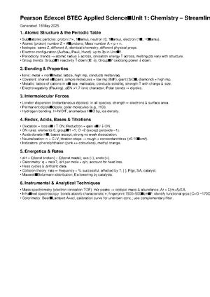 Image result for BTEC Applied Science Levels Overview