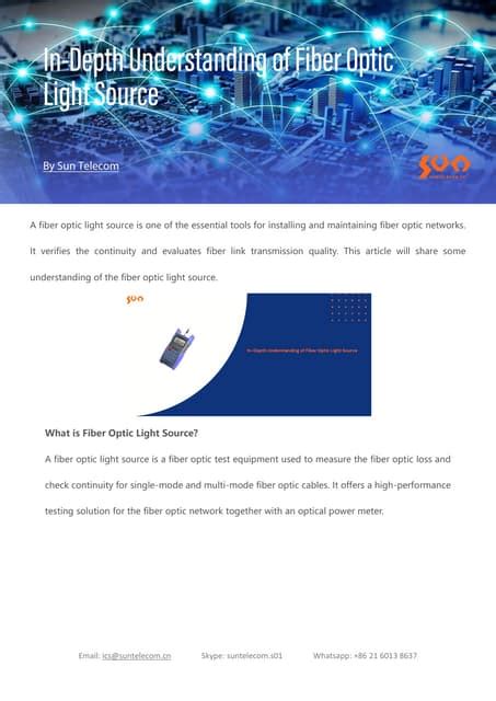 Image result for Basic Optic Light Source
