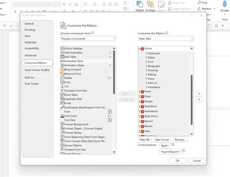 Image result for PowerPoint Tools Menu