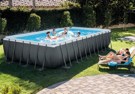 Image result for Intex 18Ft X 9Ft X 52-In Ultra XTR Rectangular Frame Pool Prep