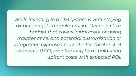 Image result for Pim Budget Example