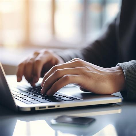 Image result for A Cool Image of a Hand Typing Computer