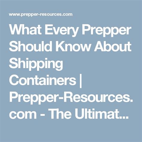 Image result for Prepper Containers