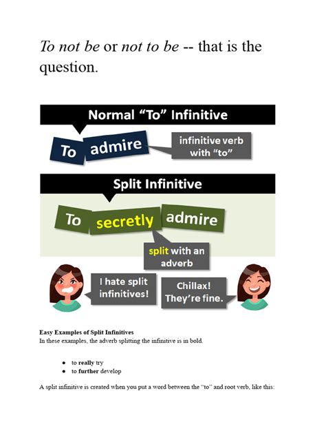 Image result for Split Infinitive Meaning