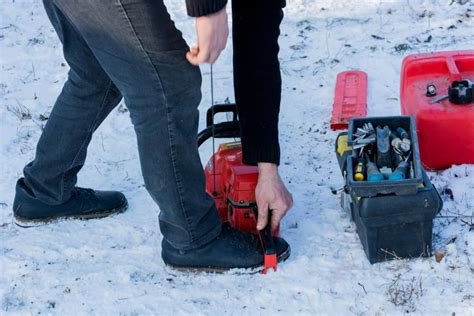 Image result for Chainsaw Pull Start Spring Repair