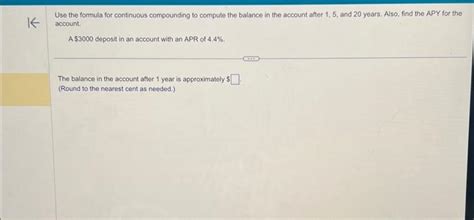 Image result for APY Continuous Compounding