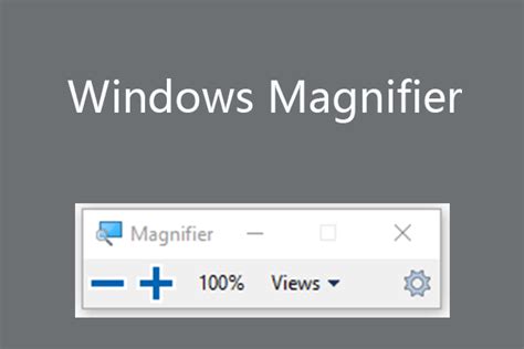 Image result for Show Magnifier in Taskbar