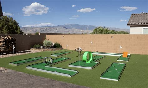 Image result for DIY Backyard Mini Golf Course