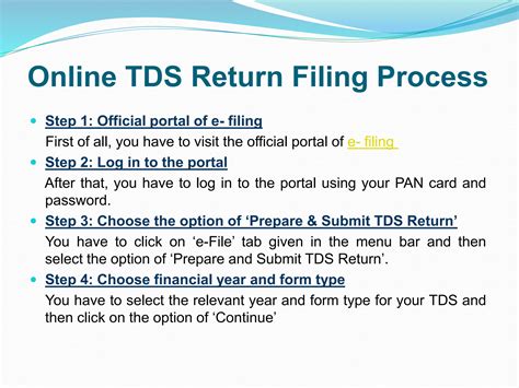 Image result for TDS Return Filing