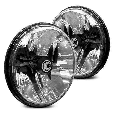 KC HiLiTES® 42351 - 7" Round Chrome Gravity LED Headlights