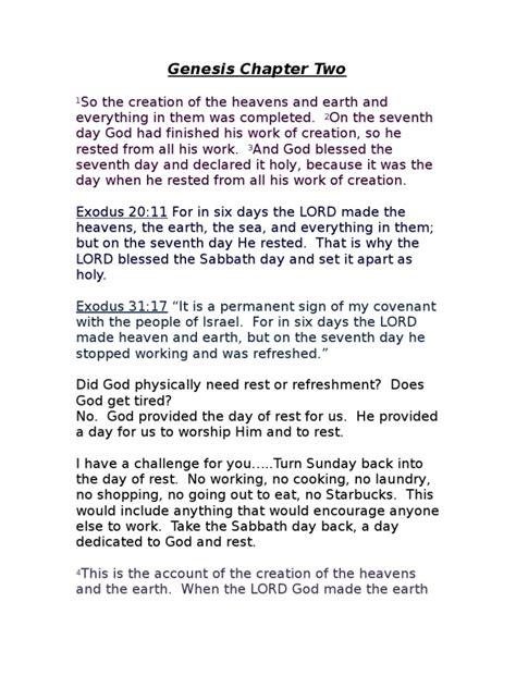 Image result for Genesis Chapter 2 Worksheet