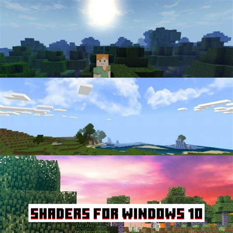 Image result for Minecraft Windows 10 Shaders