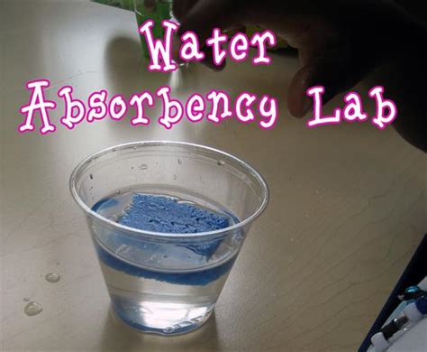 Image result for Water Absorbency