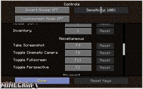 Image result for Default Options Mod Minecraft