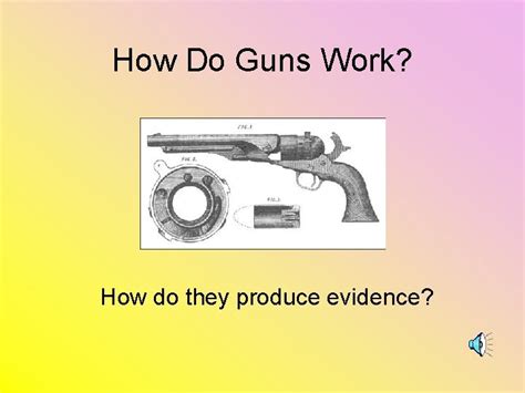 Image result for How Does a Gun Work