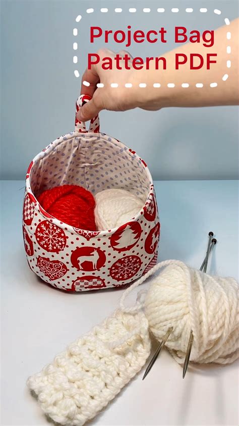 Image result for Knitting Project Bag Sewing Pattern