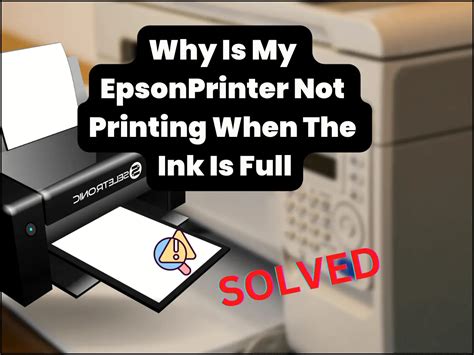 Image result for Ink Problems with Epson Printer