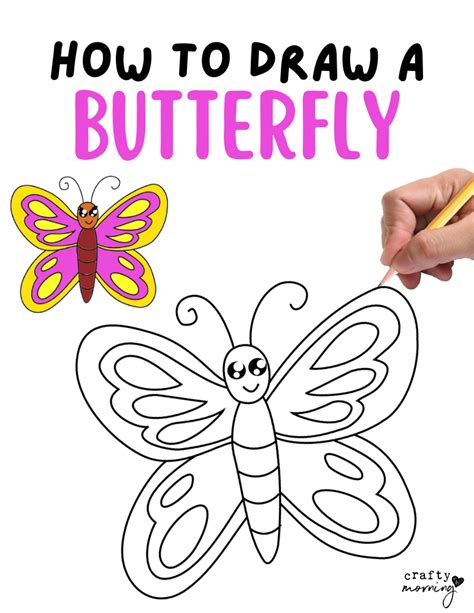 Image result for How to Draw a Simple Butterfly