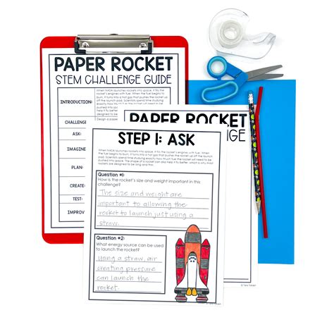 Image result for Paper Rockets Stem Activity