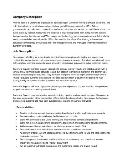 10+ Company Description Examples to Download