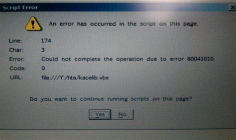 Image result for Script Error Fix