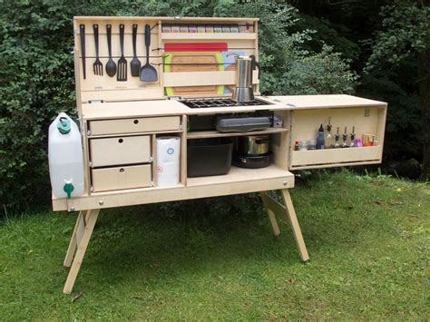 Image result for Building a Kitchen Camping Box