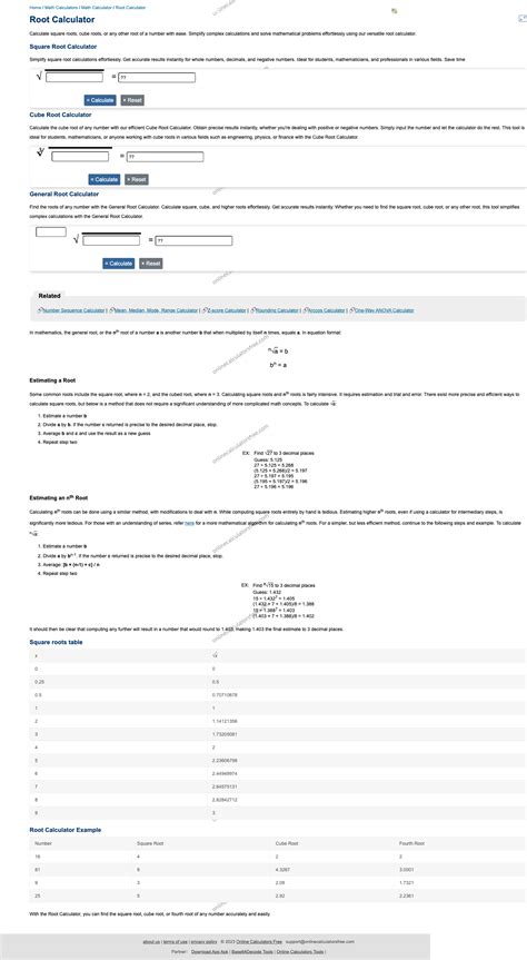 Image result for Square Root Calculator for Machine Structure