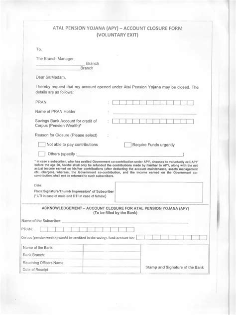 Image result for APY Application Form