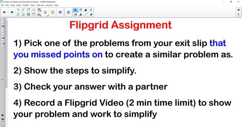 Image result for Flipgrid Assignment