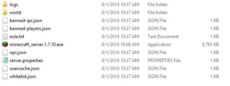 Image result for Minecraft Server Files