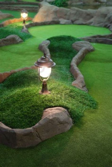 Image result for BackYard Mini Golf Course