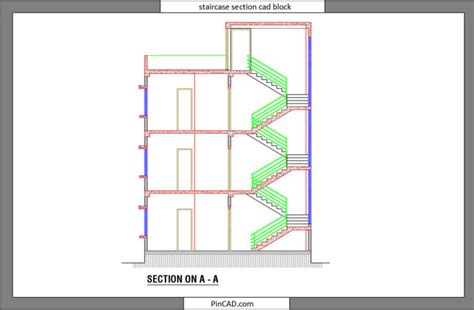 Image result for Make Stair Section in CAD Using Array
