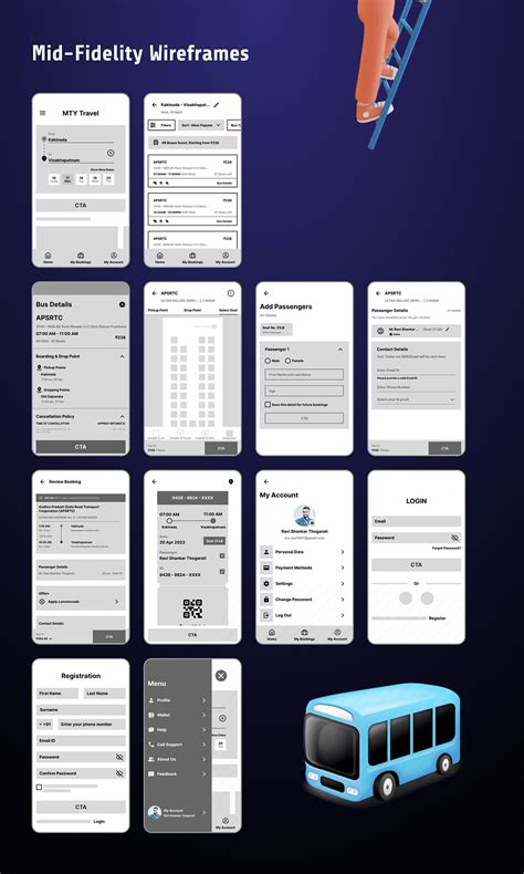 Image result for Red Bus App Interface