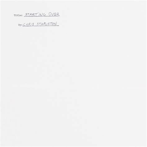 Image result for Starting Over Single Cover