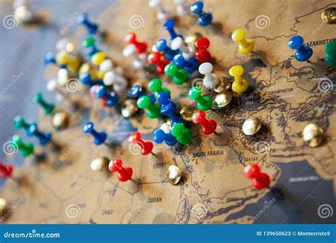 Printable Map With Pins - My Share