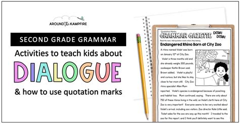 Image result for Quotation Marks Dialogue Worksheet