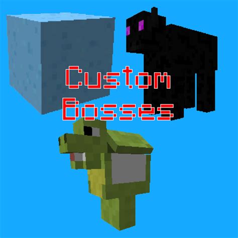 Image result for Minecraft Custom Bosses