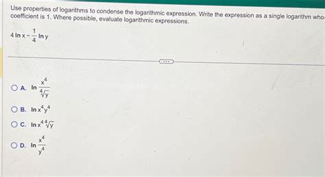 Image result for How to Condense Logarithmic Equations