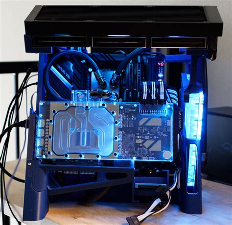 Image result for Open PC Case Vertical GPU