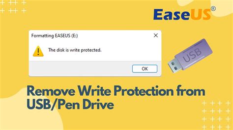 Image result for How to Remove Write Protection From USB