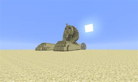 Image result for Statue Sphinx Minecraft Small