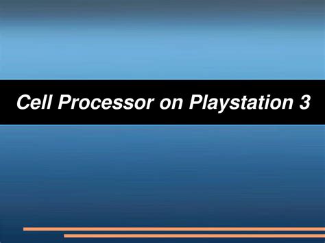 Image result for PS3 Cell Processor