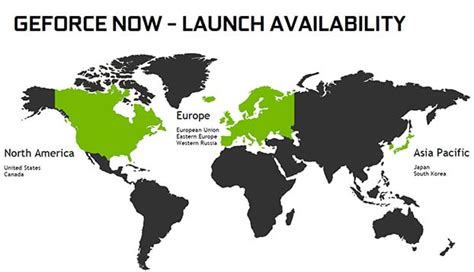Image result for GeForce Now Map