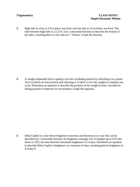 Image result for SHM Handwritten Notes