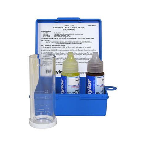 Image result for Salt Test Kit